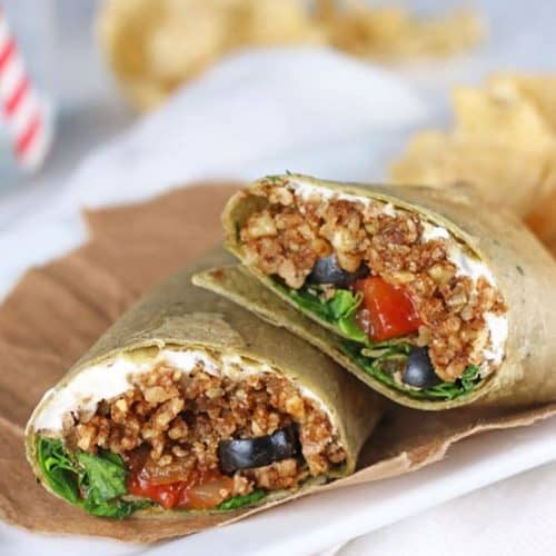 Easy Vegan Burrito Wraps | VNutrition