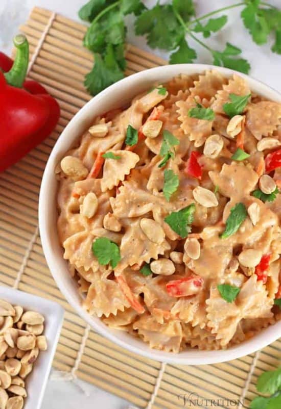 Vegan Thai Red Curry Mac and Cheese
