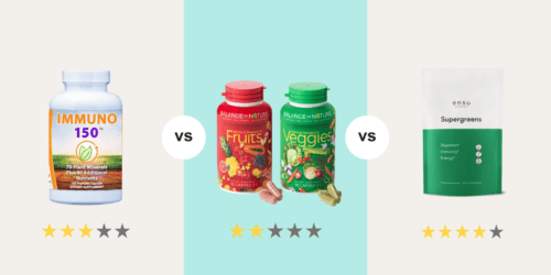 Immuno 150 vs Balance of Nature vs Ensō Supergreens: Which is Best?