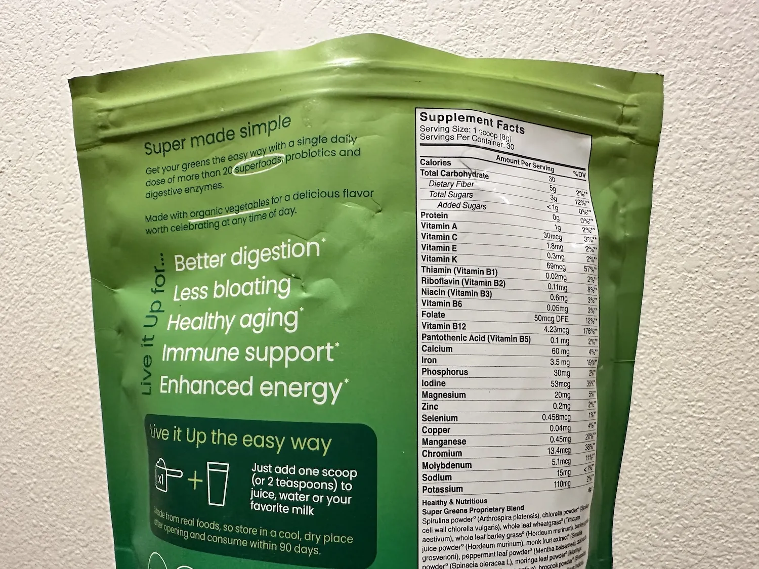 Live it Up Super Greens Review: Real Deal or Rip-Off? [July 2024]