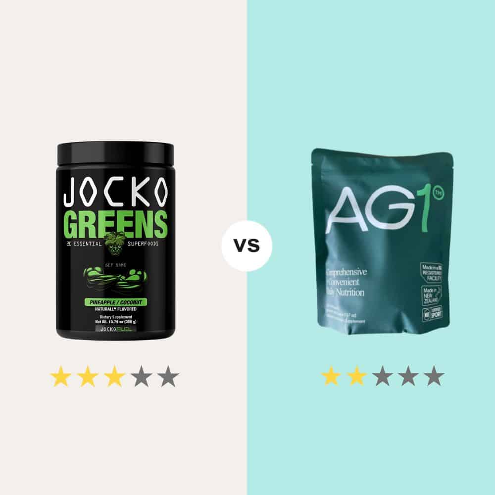 Athletic Greens Vs Jocko Greens